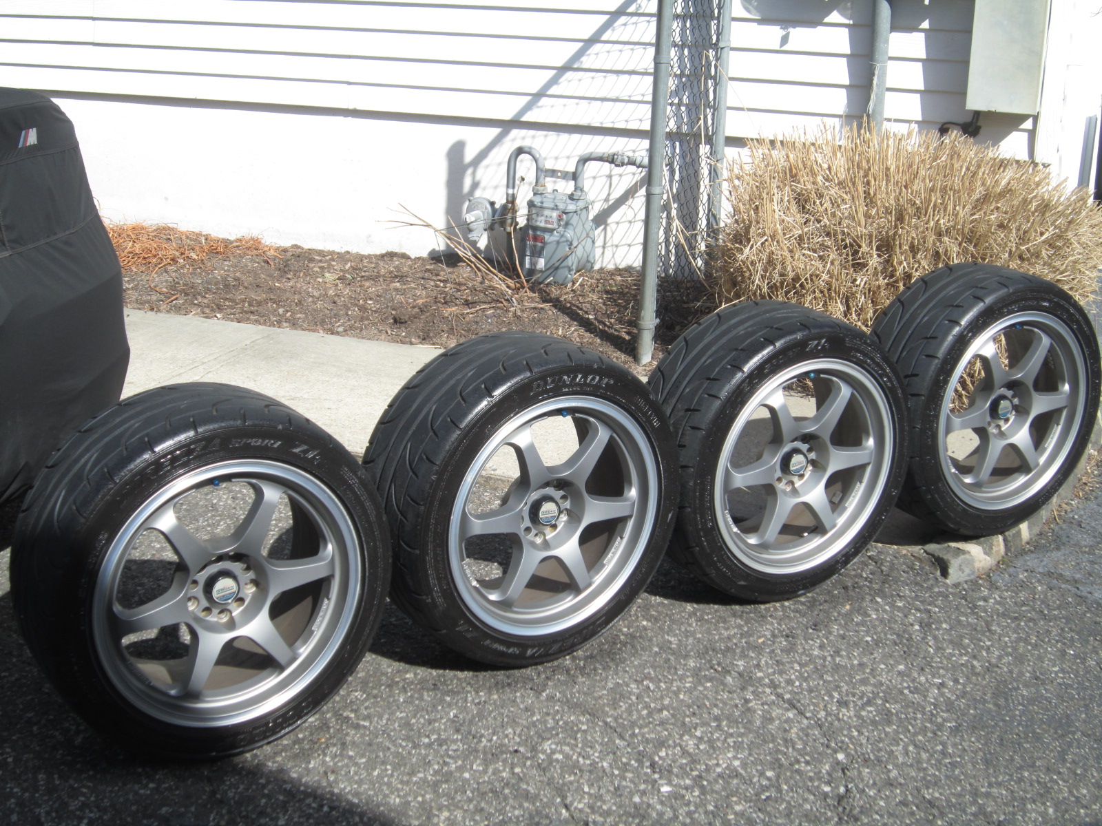 FS: (For Sale) (NJ) 5Zigen Pro Racer GN+ Wheels with Dunlop Direzza ...