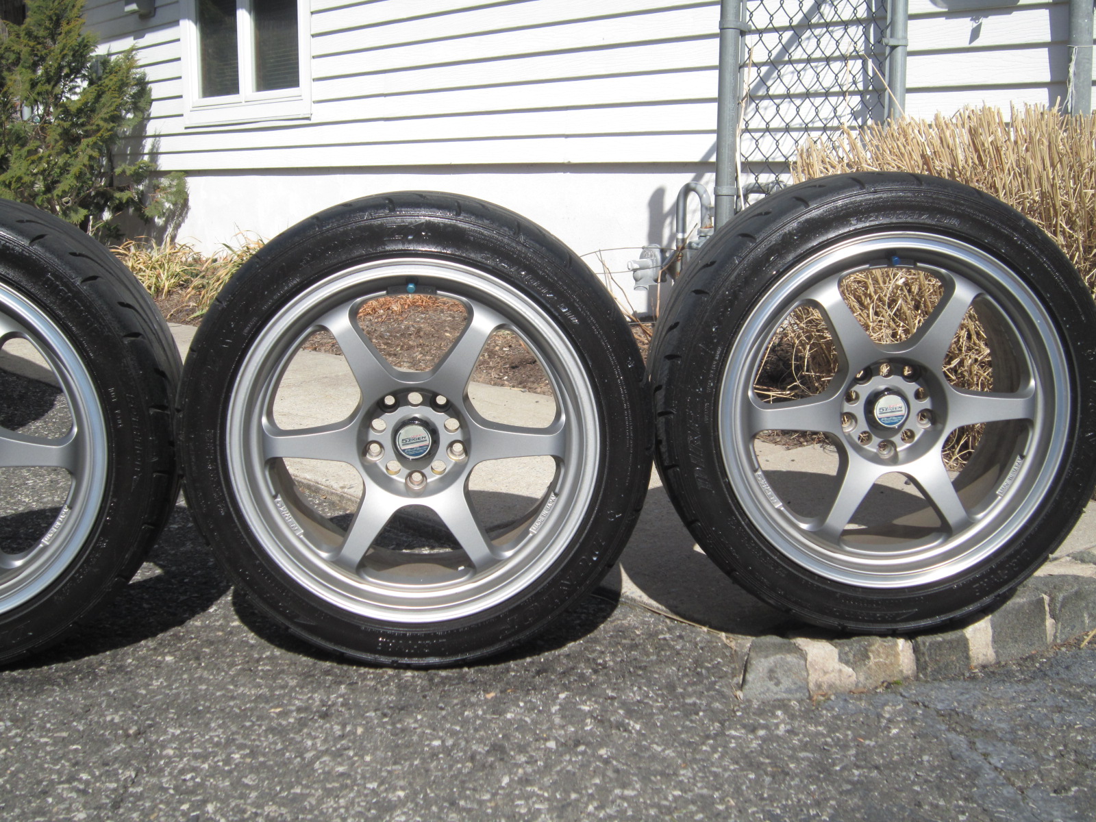 FS: (For Sale) (NJ) 5Zigen Pro Racer GN+ Wheels with Dunlop Direzza ...
