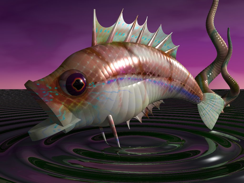 Ray-Traced Fish